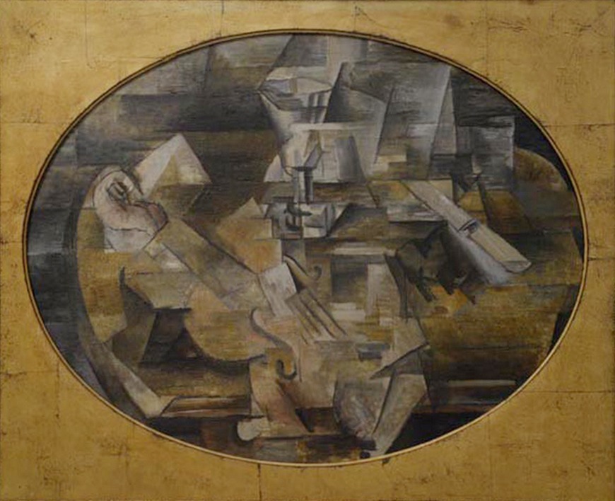 Exploring Georges Braque's Innovative Artwork: Mandora 1909-10
