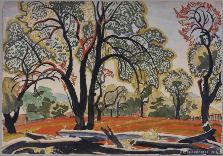Charles Burchfield his Early Watercolours - Encyclopedia of Design
