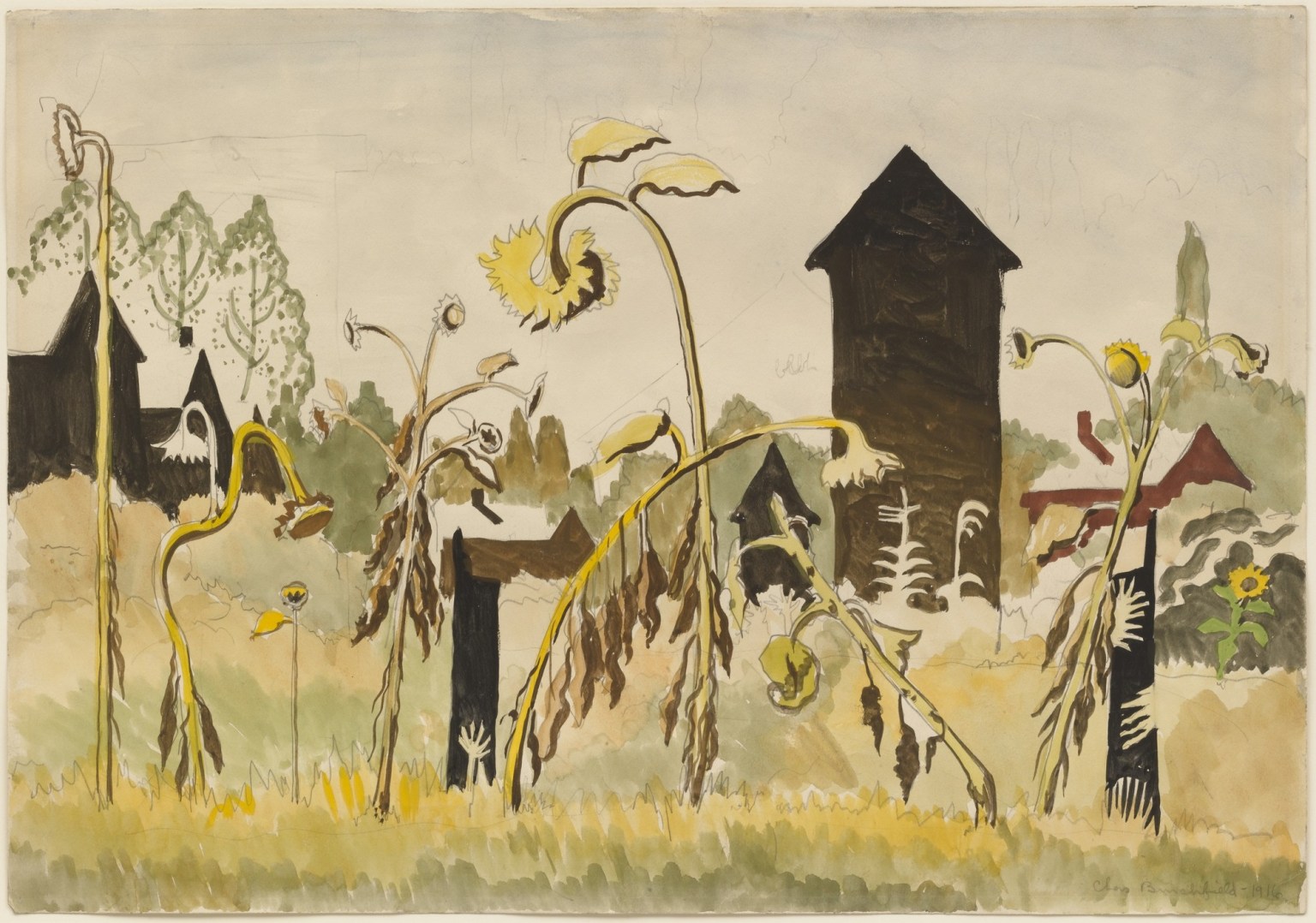 Charles Burchfield his Early Watercolours - Encyclopedia of Design