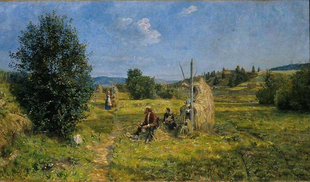 Gerhard Munthe - Norwegian textile, furniture, Interior Designer