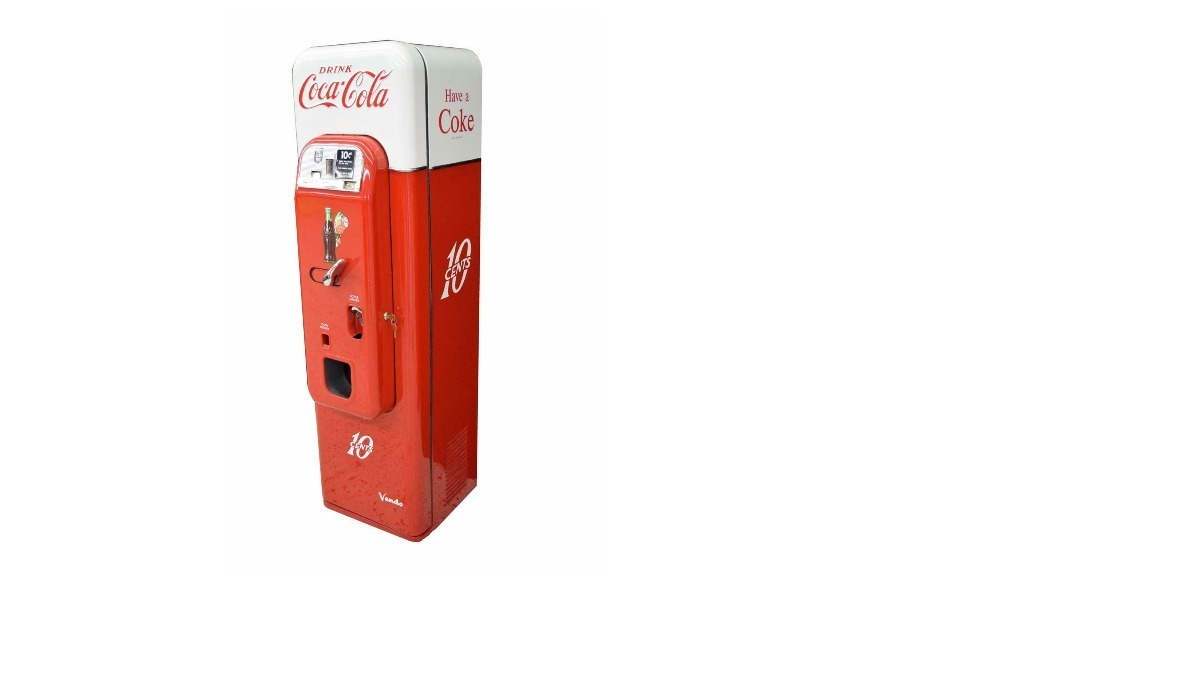 Vendo 44 - Cokes 1950s Retro Classic Vending Machine