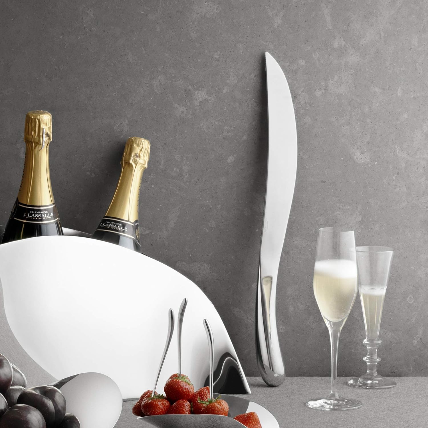 Unlock Luxury with Georg Jensen's Indulgence Champagne Sabre