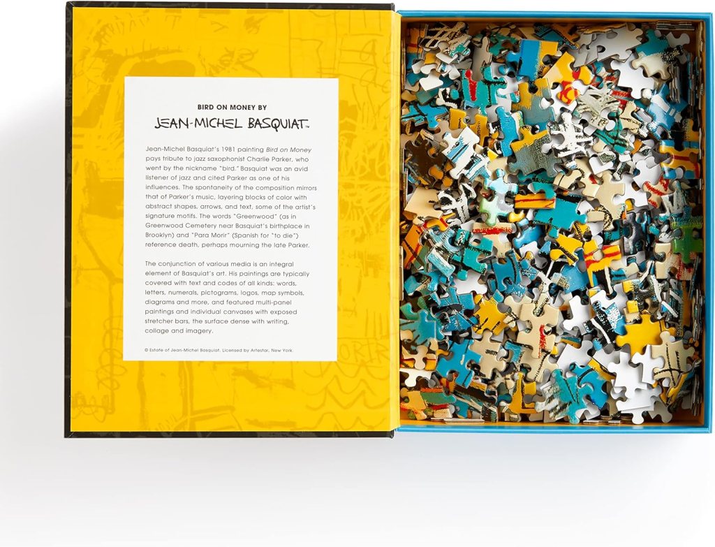 Explore the World of Galison Basquiat Bird On Money Puzzle